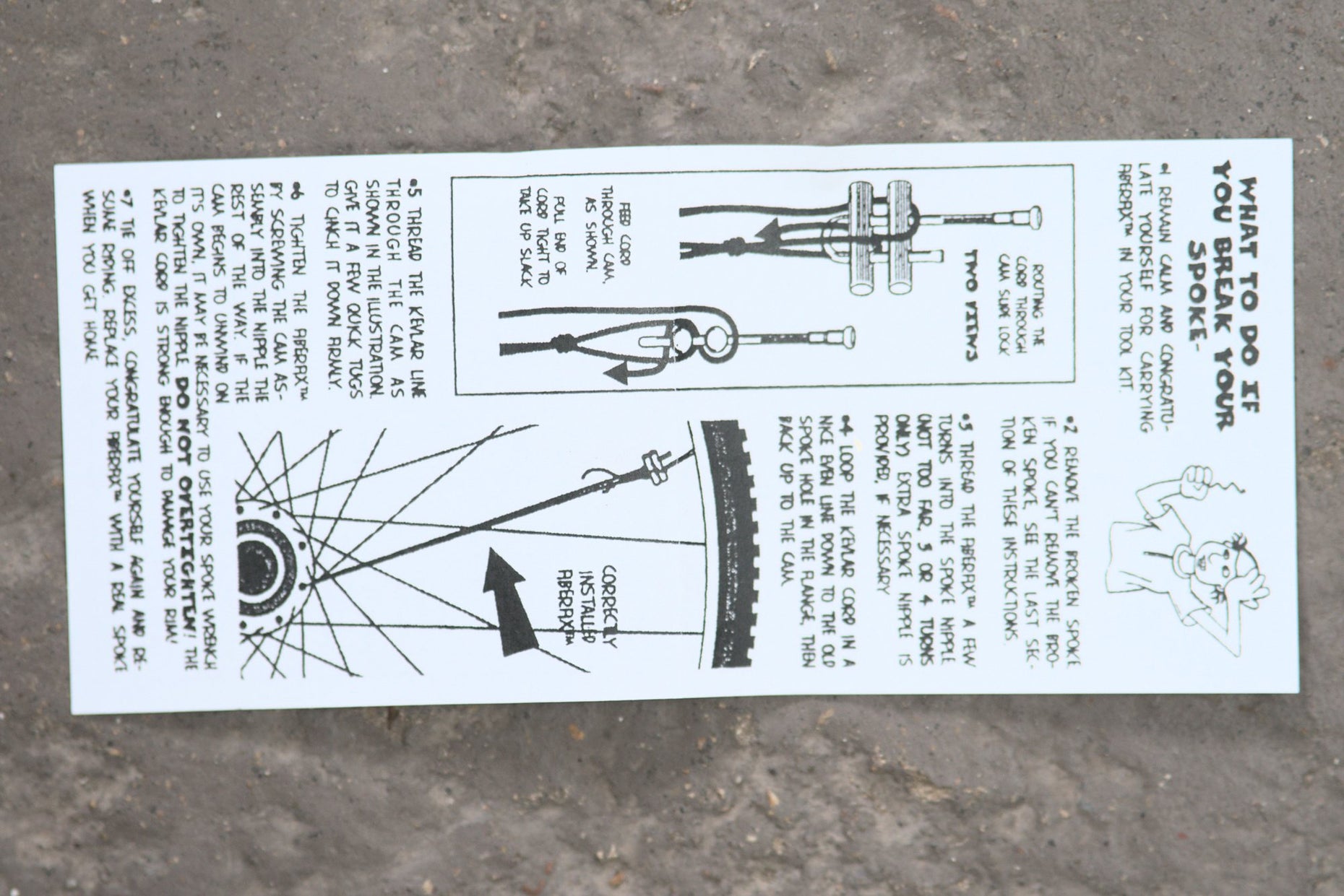 FiberFix Emergency Spoke – RoguePandaDesigns